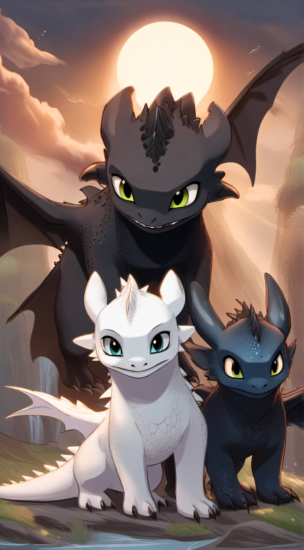 Chat with toothless and Luna - Enjoy Free AI Character Voice Chat ...