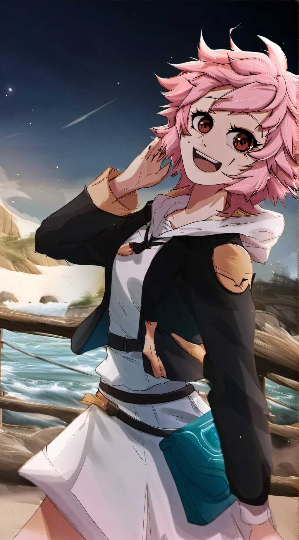 Chat with mina ashido - text or voice, Enjoy AI Chat Free & Safe