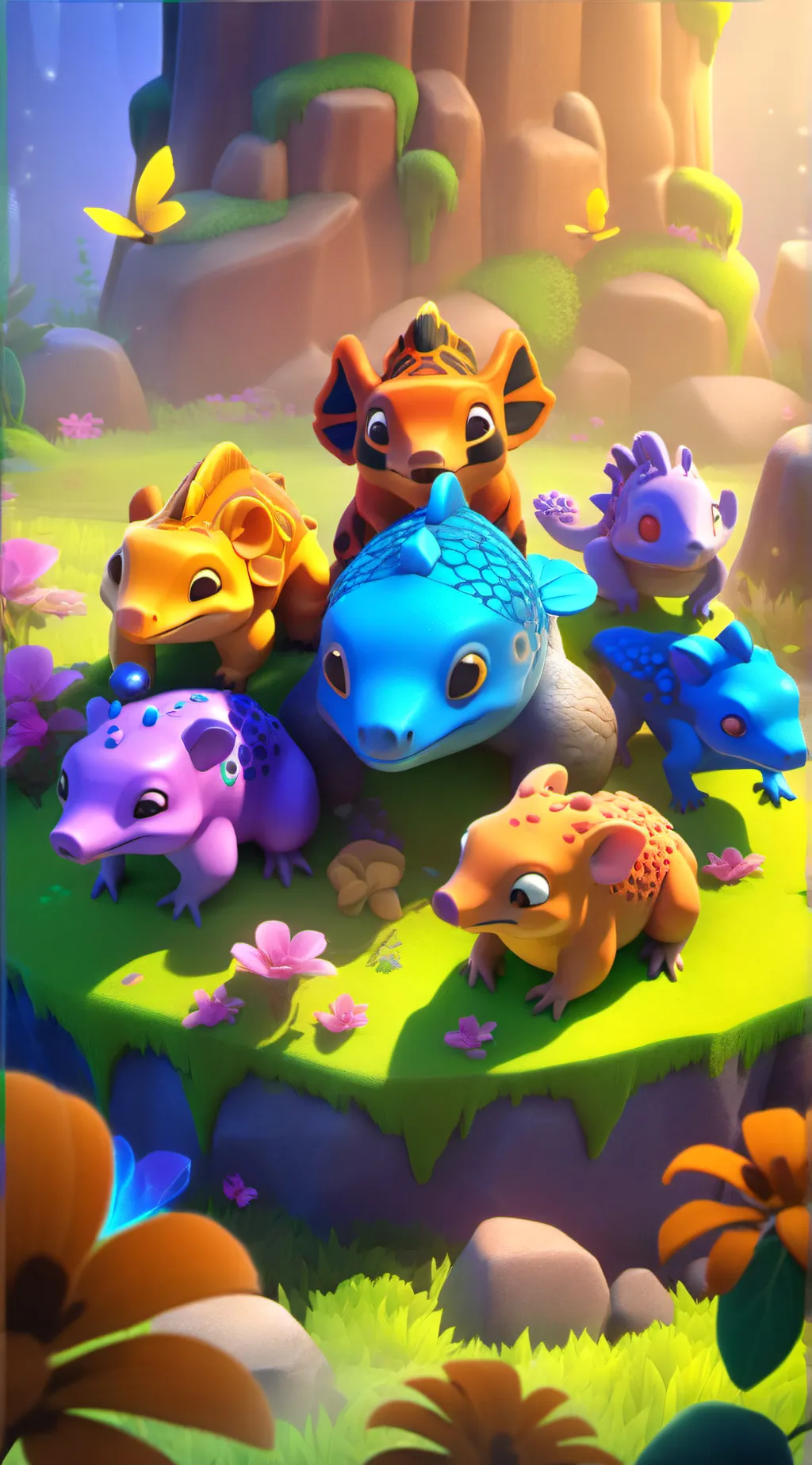 Chat with Smiling Critters - text or voice, Enjoy AI Chat Free & Safe