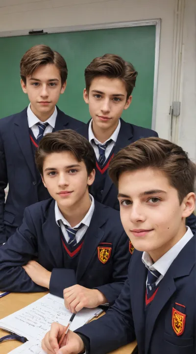 Talkie Profile Alpha boy school | Talkie AI