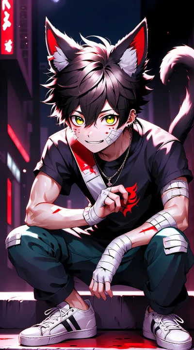 Free AI Chat with AI Characters From catboy | Talkie AI