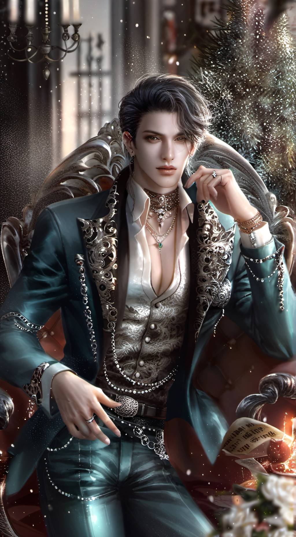 Chat with Damian - Enjoy Free AI Character Voice Chat | Talkie AI