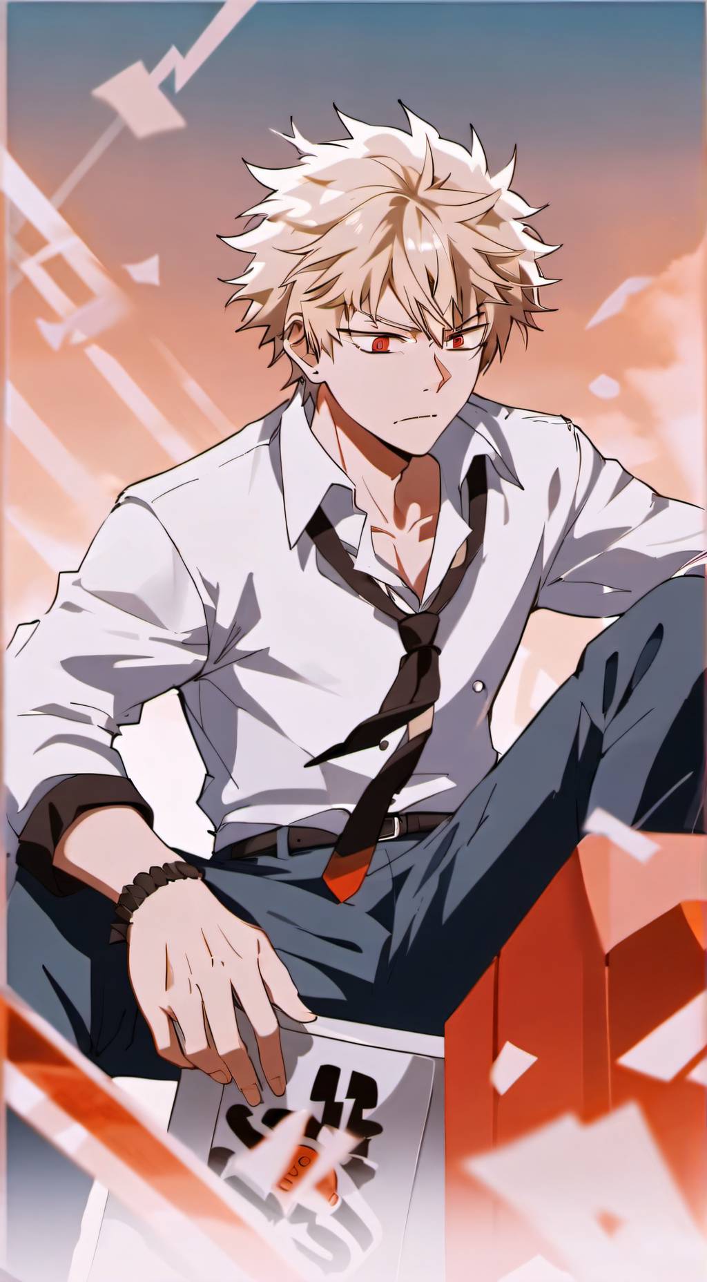 Chat with BAKUGO - Enjoy Free AI Character Voice Chat | Talkie AI | anime