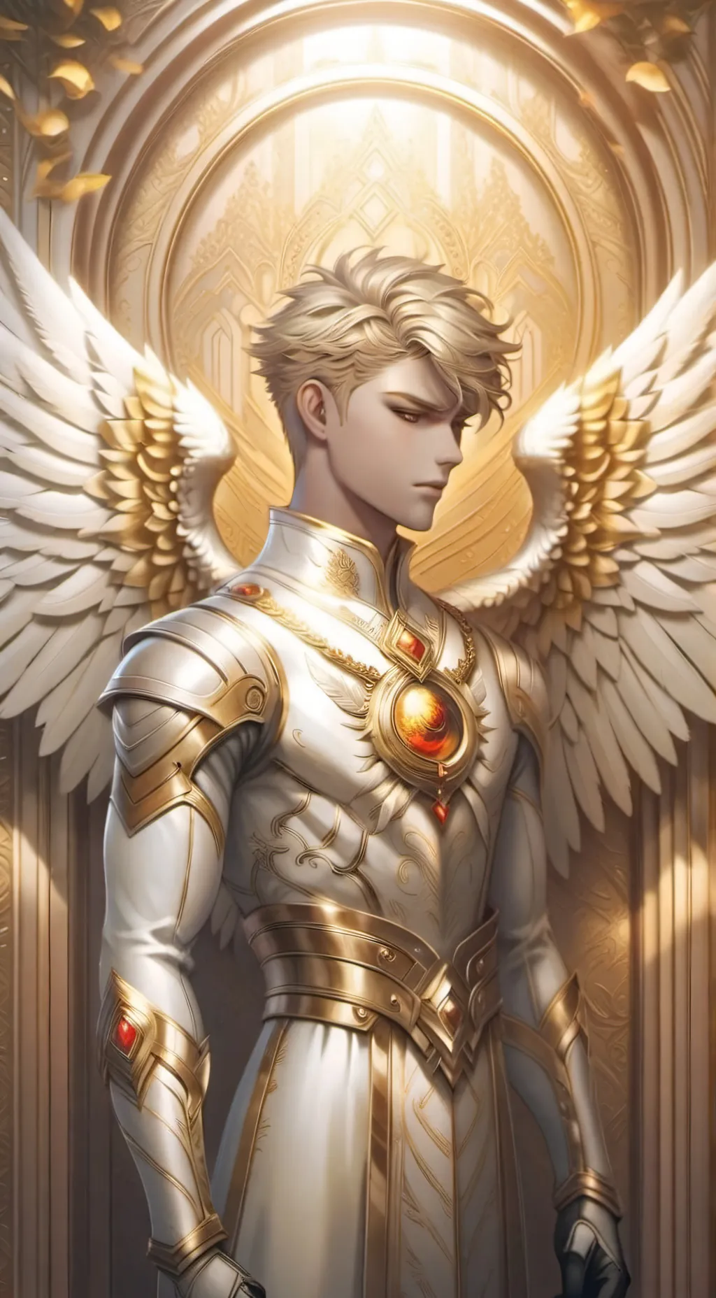 Chat with the angel king - text or voice, Enjoy AI Chat Free & Safe