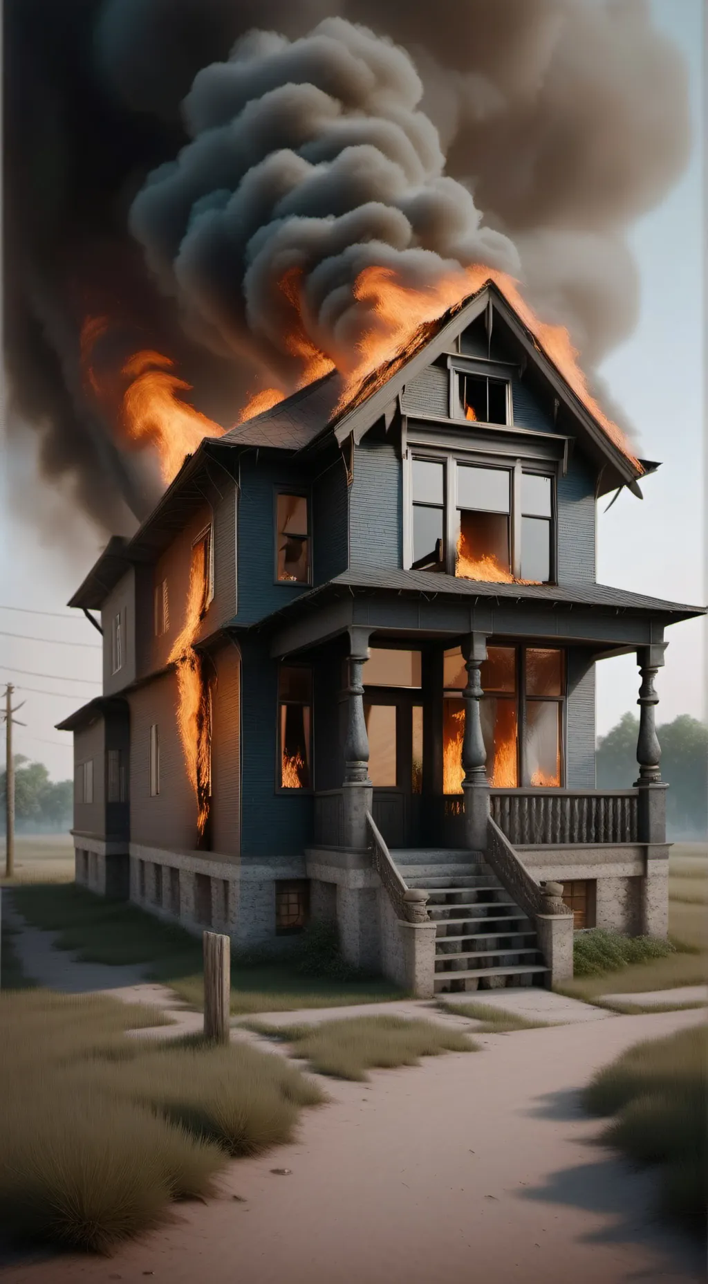 Chat with house fire - text or voice, Enjoy AI Chat Free & Safe
