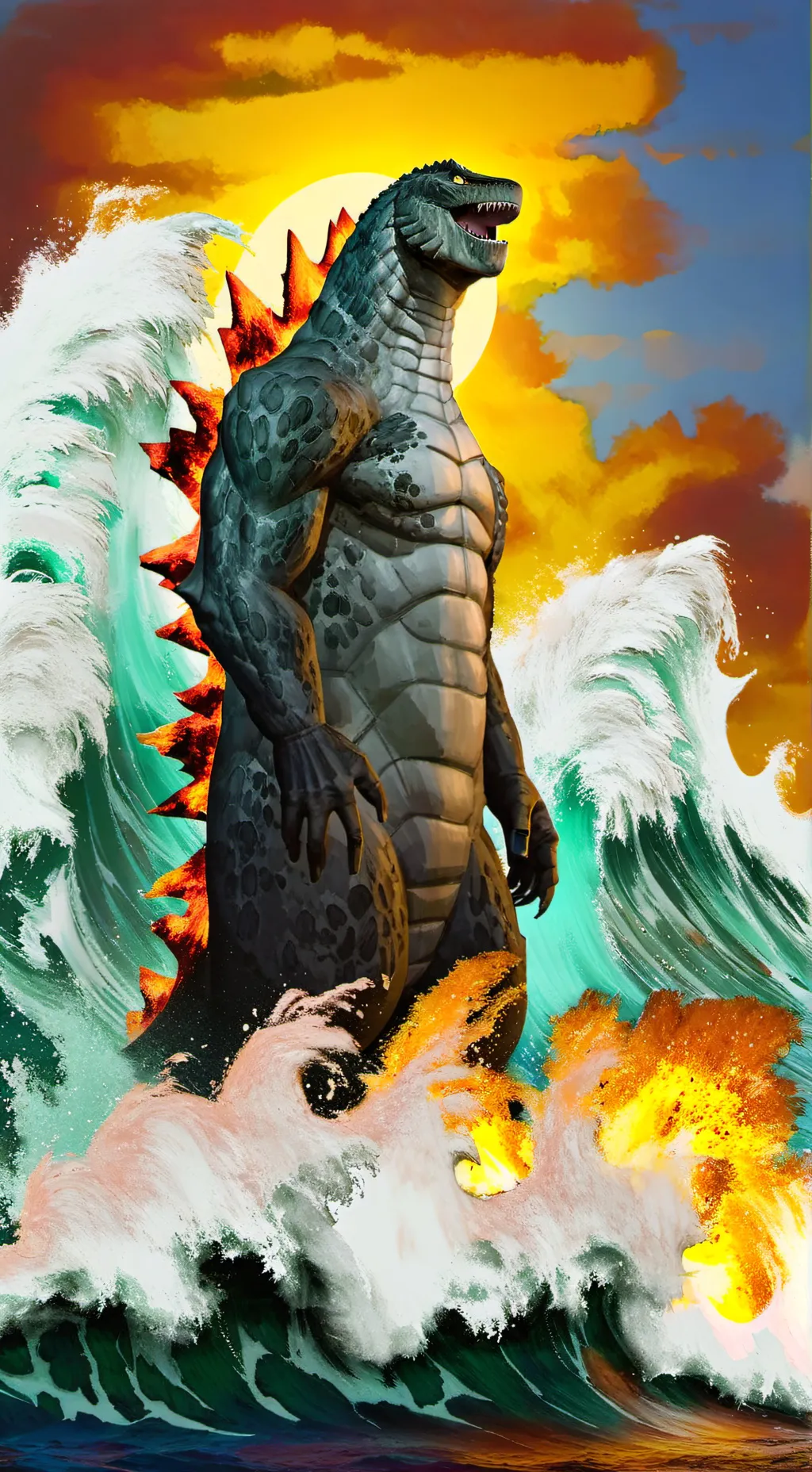 Talkie Profile Sus godzilla | Talkie AI