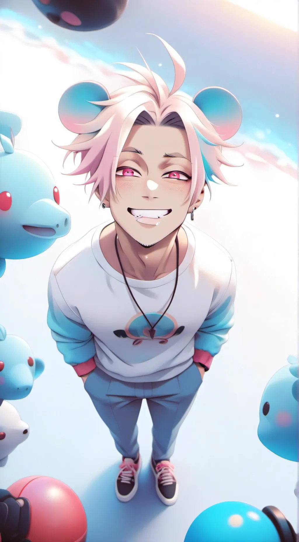 Chat with shidou - text or voice, Enjoy AI Chat Free & Safe