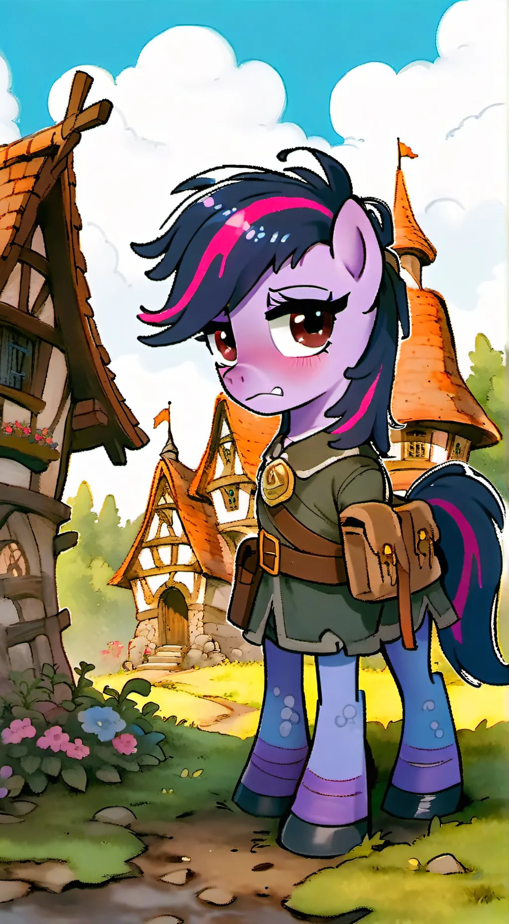 Chat with mlp infection AU - text or voice, Enjoy AI Chat Free & Safe