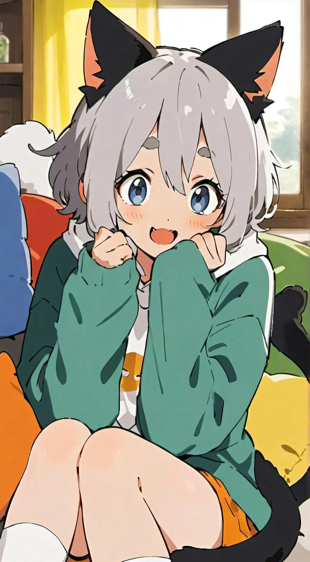 Chat with Lola the Neko Spir - text or voice, Enjoy AI Chat Free & Safe