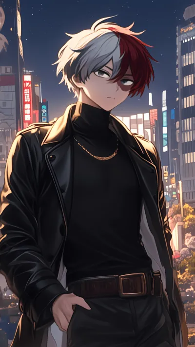 Talkie Profile Shoto Todoroki | Talkie AI | Talkie Challenge