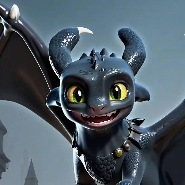 Chat with Toothless - text or voice, Enjoy AI Chat Free & Safe