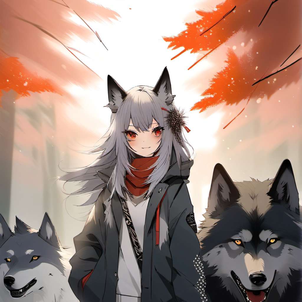 Talkie Profile Wolf girl | Talkie AI