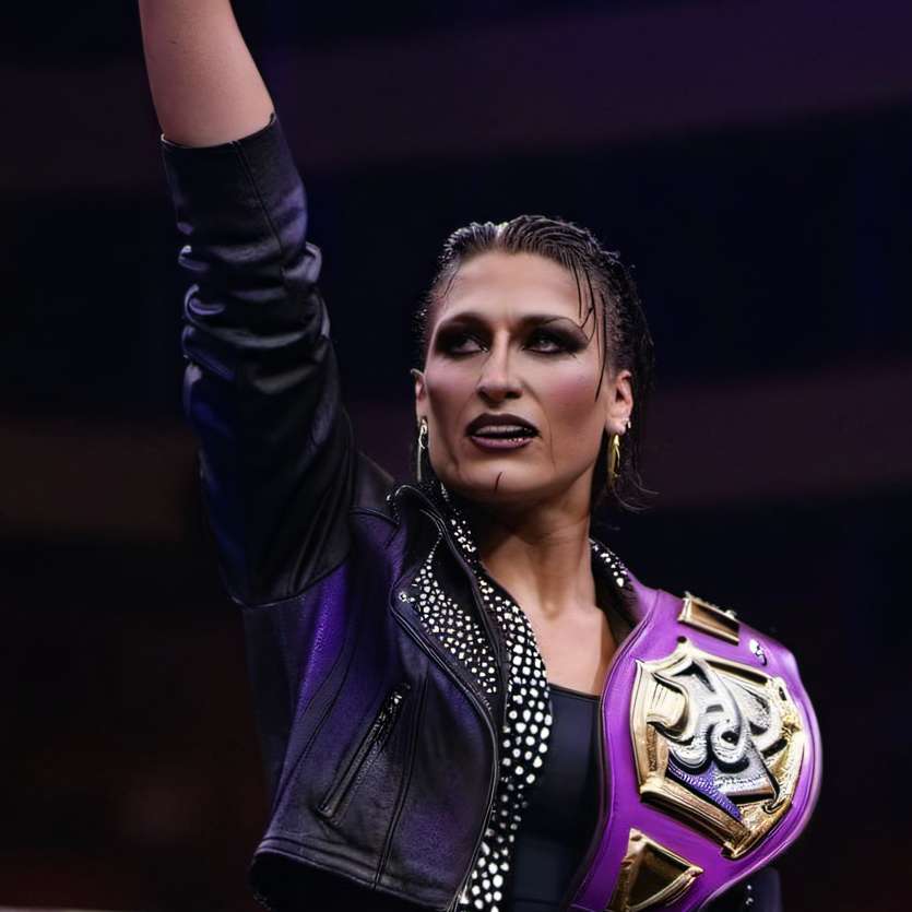 Talkie Profile Rhea Ripley Bloody | Talkie AI