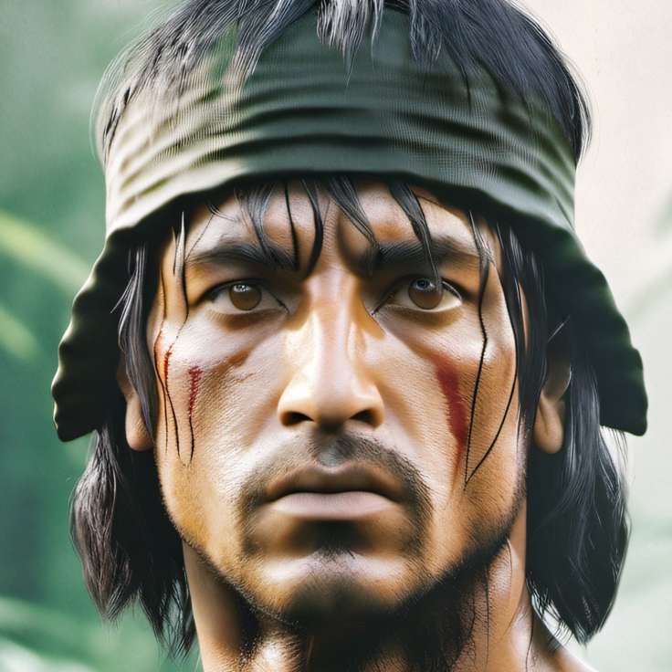 Talkie Profile John. Rambo. | Talkie AI | Rambo