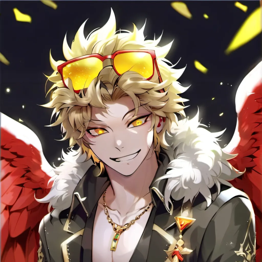 To Mha on Talkie: bro hawks said he's the queen of England | Talkie AI