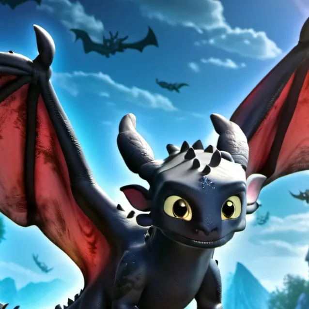 Chat with Toothless! - Enjoy Free AI Character Voice Chat | Talkie AI