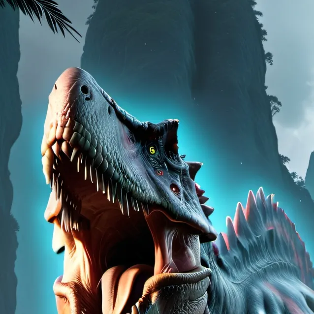 Chat with Rexy vs Indominus - text or voice, Enjoy AI Chat Free & Safe