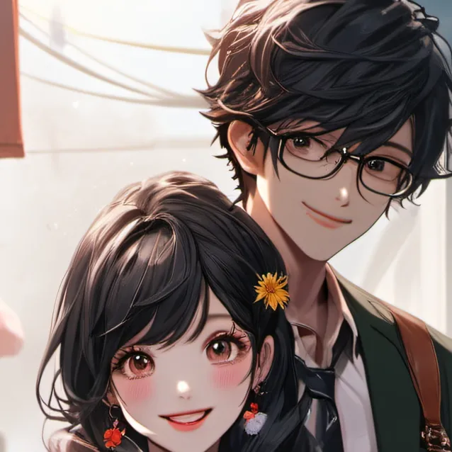 Chat with Kawaii and Pierce - text or voice, Enjoy AI Chat Free & Safe