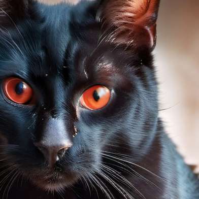 Talkie Profile evil cat | Talkie AI | Black cat