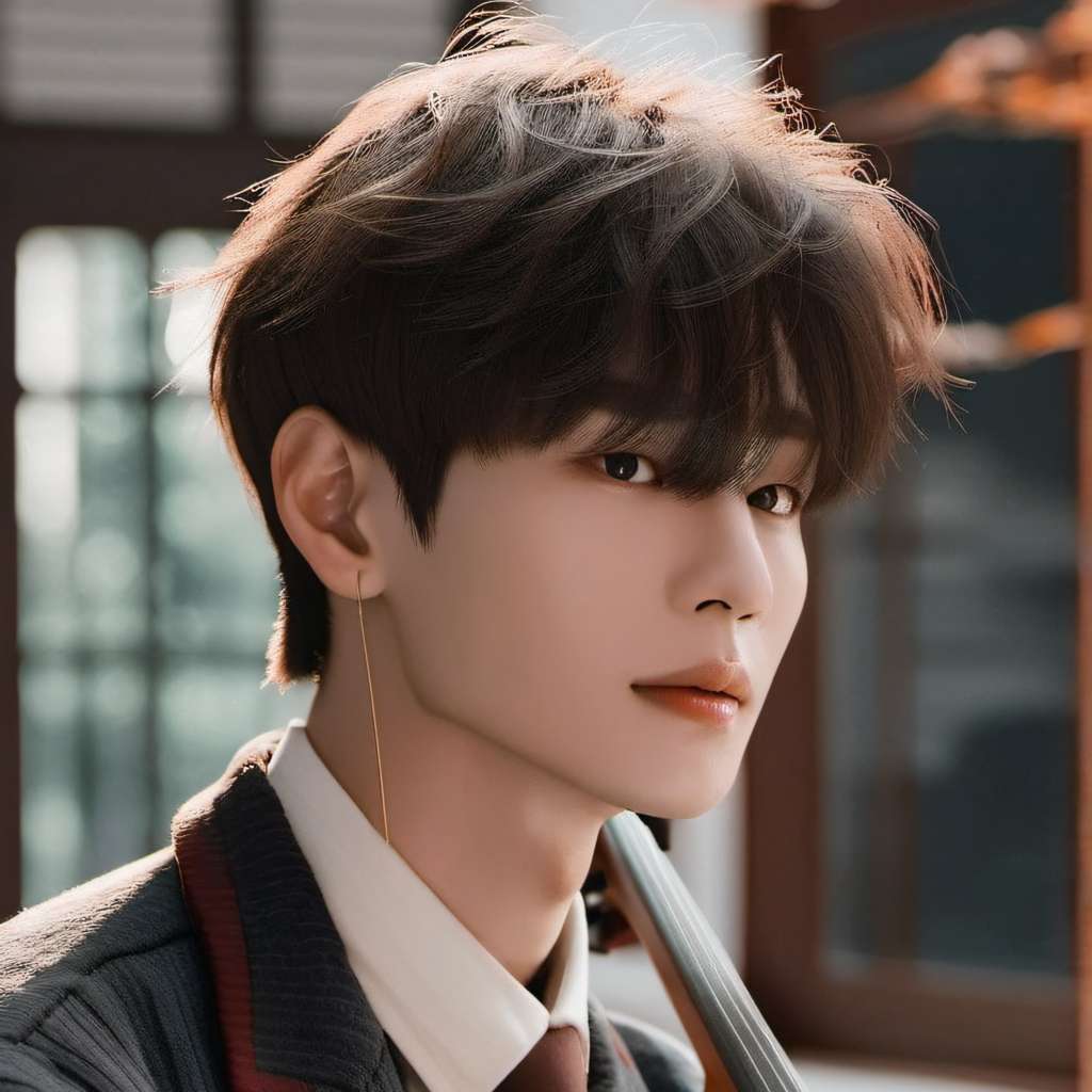 Talkie Profile kim woo yang | Talkie AI | schoollife