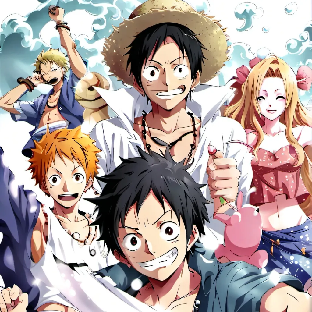 Chat with Luffy and his team - text or voice, Enjoy AI Chat Free & Safe