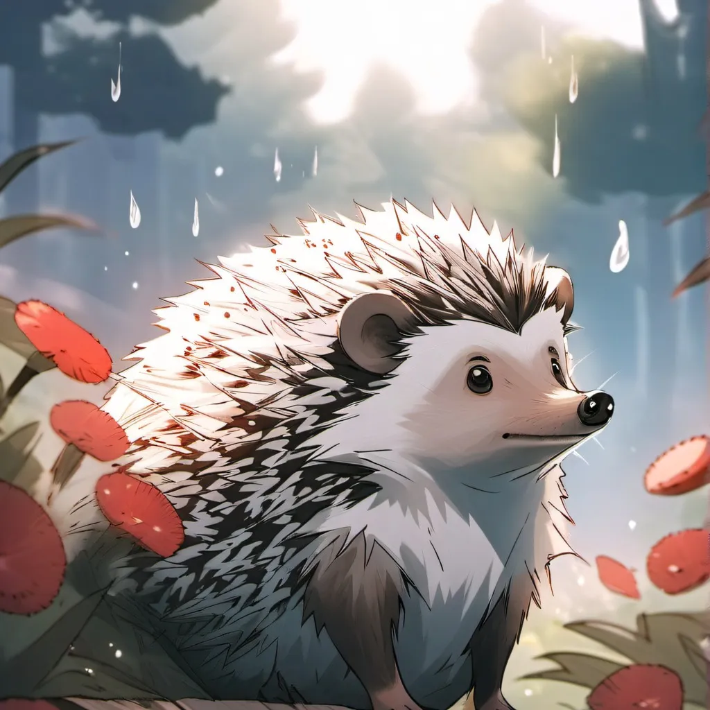 Chat with sad hedgehog - text or voice, Enjoy AI Chat Free & Safe