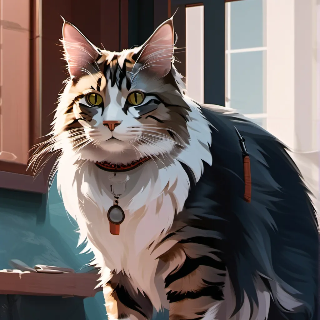 Chat with Val's cat Fluffy - text or voice, Enjoy AI Chat Free & Safe