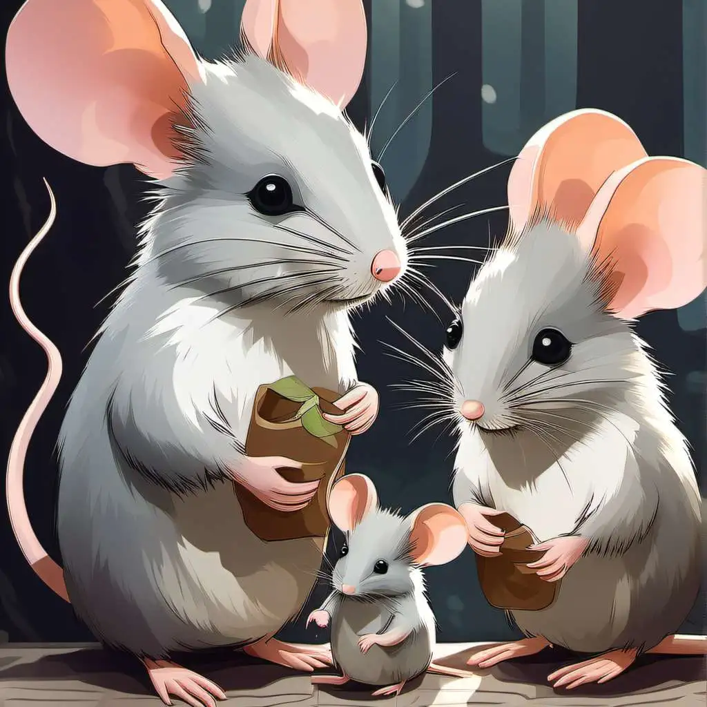 Chat with Mouse Family - text or voice, Enjoy AI Chat Free & Safe