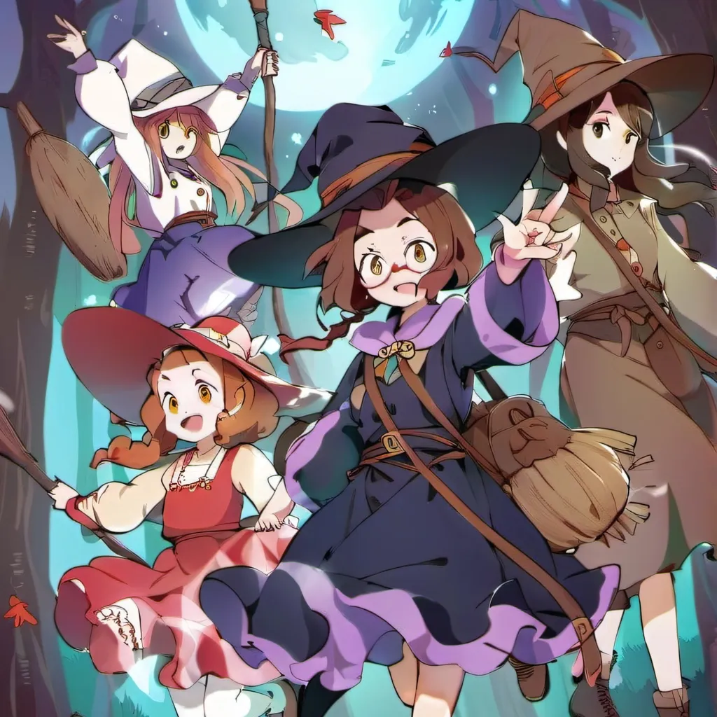 Chat with Little Witch Ac. - text or voice, Enjoy AI Chat Free & Safe