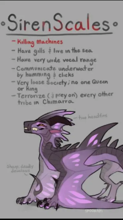 Talkie Profile Siren scales,Wof | Talkie AI | WoF