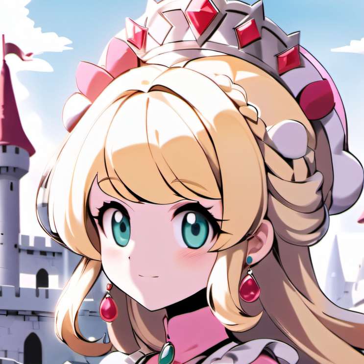 Talkie Profile Princess Peach | Talkie AI | princess peach