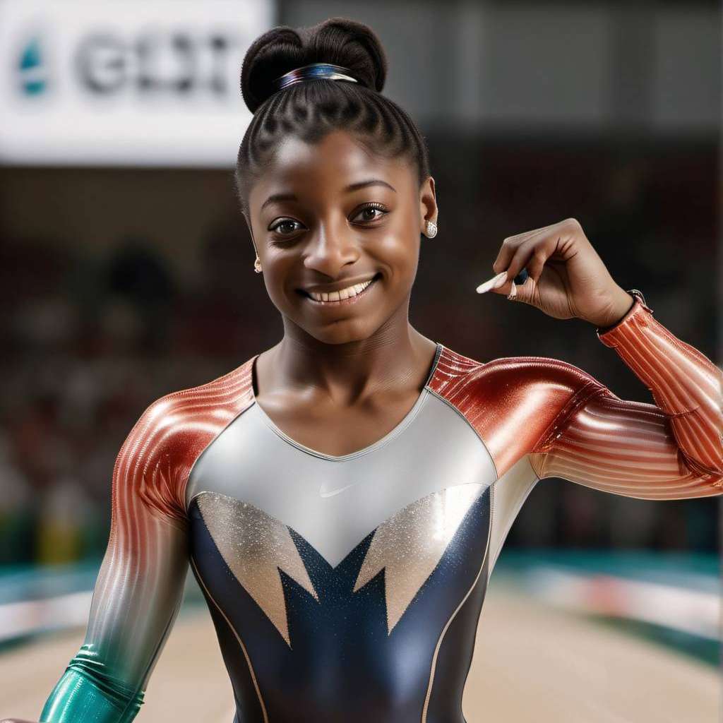 Talkie Profile Simone Biles | Talkie AI | Olympics2024