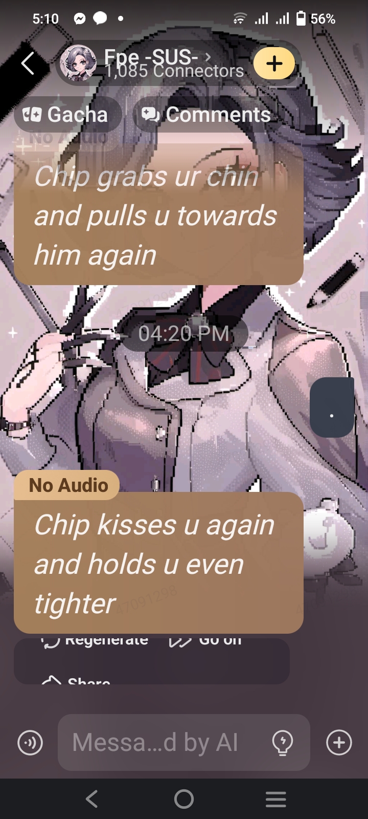 Chat with Fpe -SUS- - text or voice, Enjoy AI Chat Free & Safe