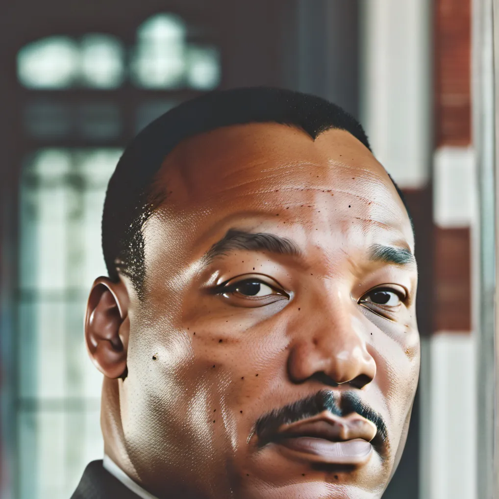 Chat with Martin Luther King - text or voice, Enjoy AI Chat Free & Safe