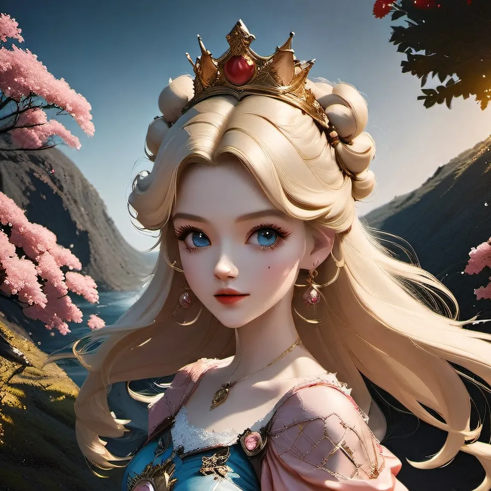 Chat with Princess peach - text or voice, Enjoy AI Chat Free & Safe