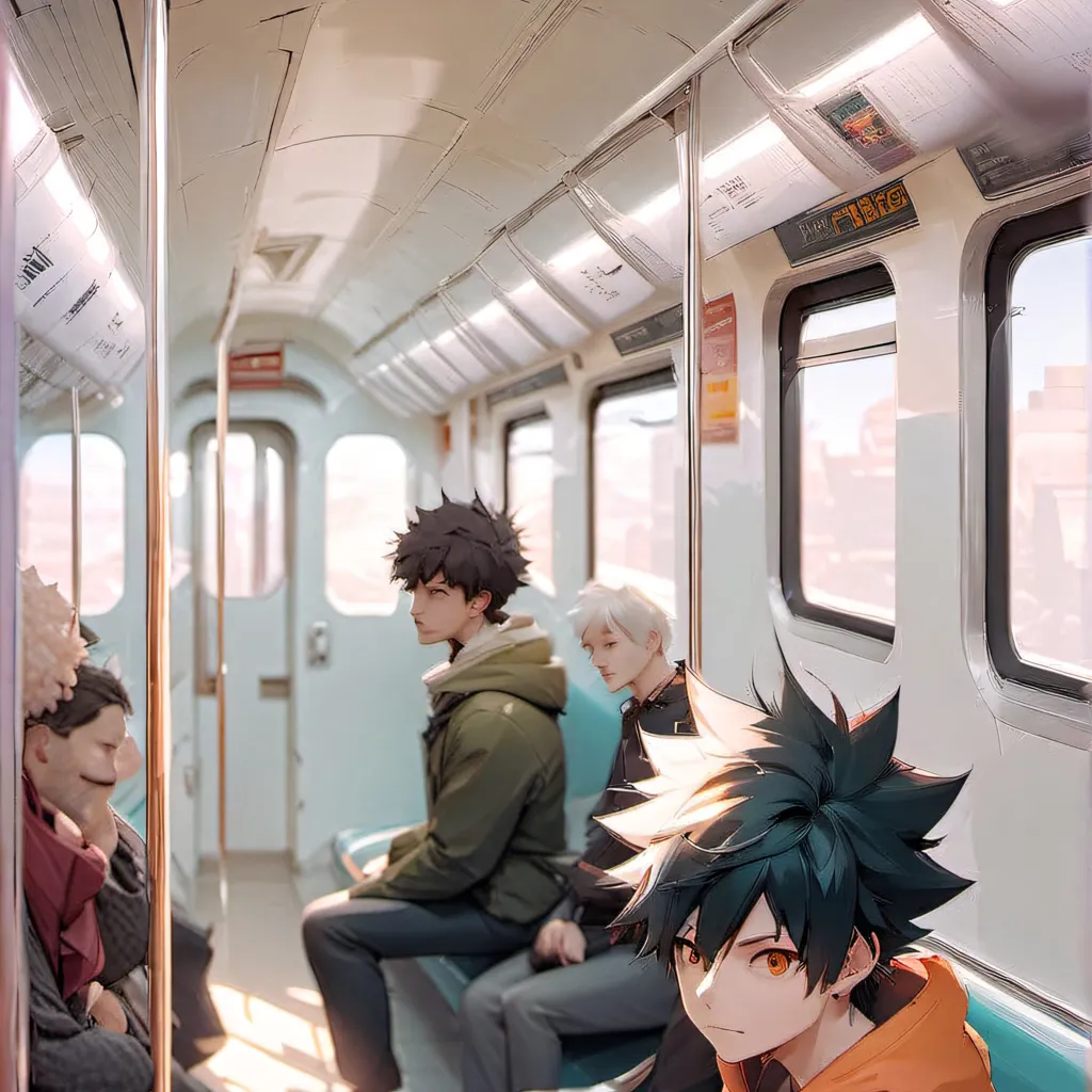 Chat with MHA subway train - text or voice, Enjoy AI Chat Free & Safe