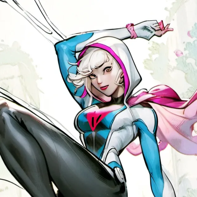 Chat with spider Gwen - text or voice, Enjoy AI Chat Free & Safe