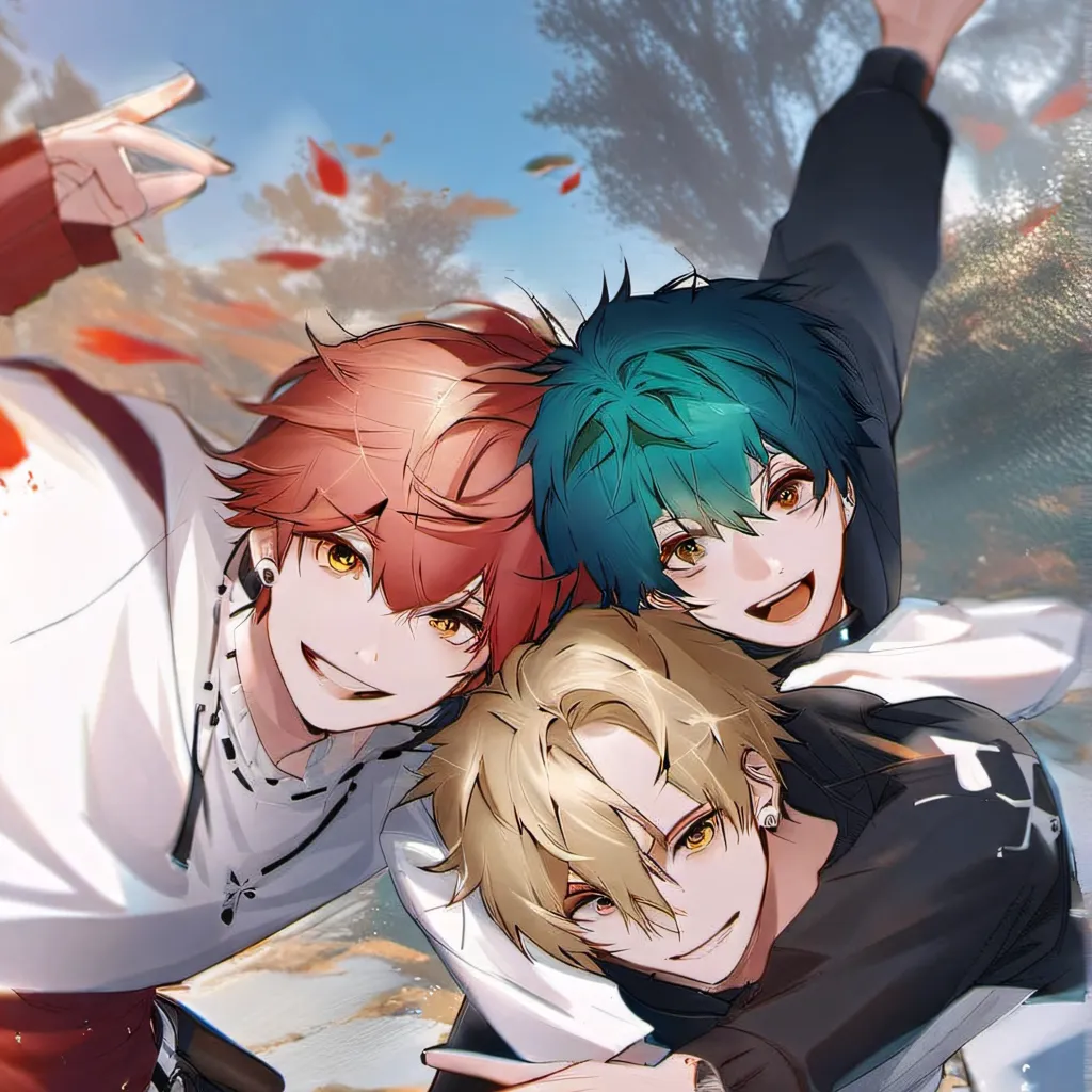 Chat with My 3 boyfriends - text or voice, Enjoy AI Chat Free & Safe