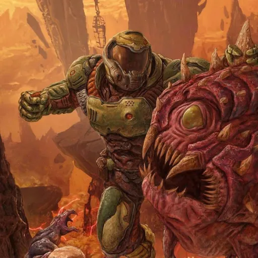 Creator Profile of DOOM _SLAYER - Create Your Own AI Characters | Talkie AI