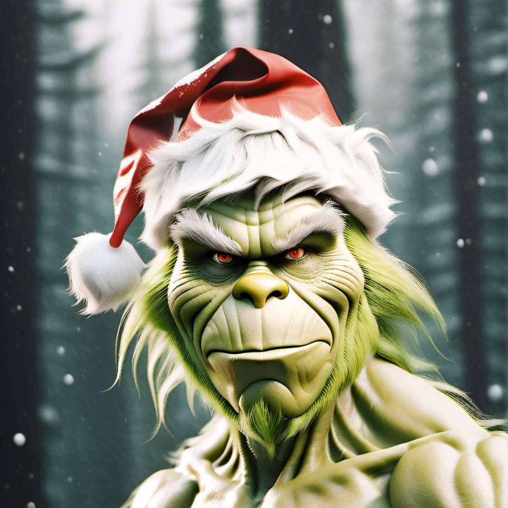 Talkie Profile Muscle Grinch | Talkie AI | grinch