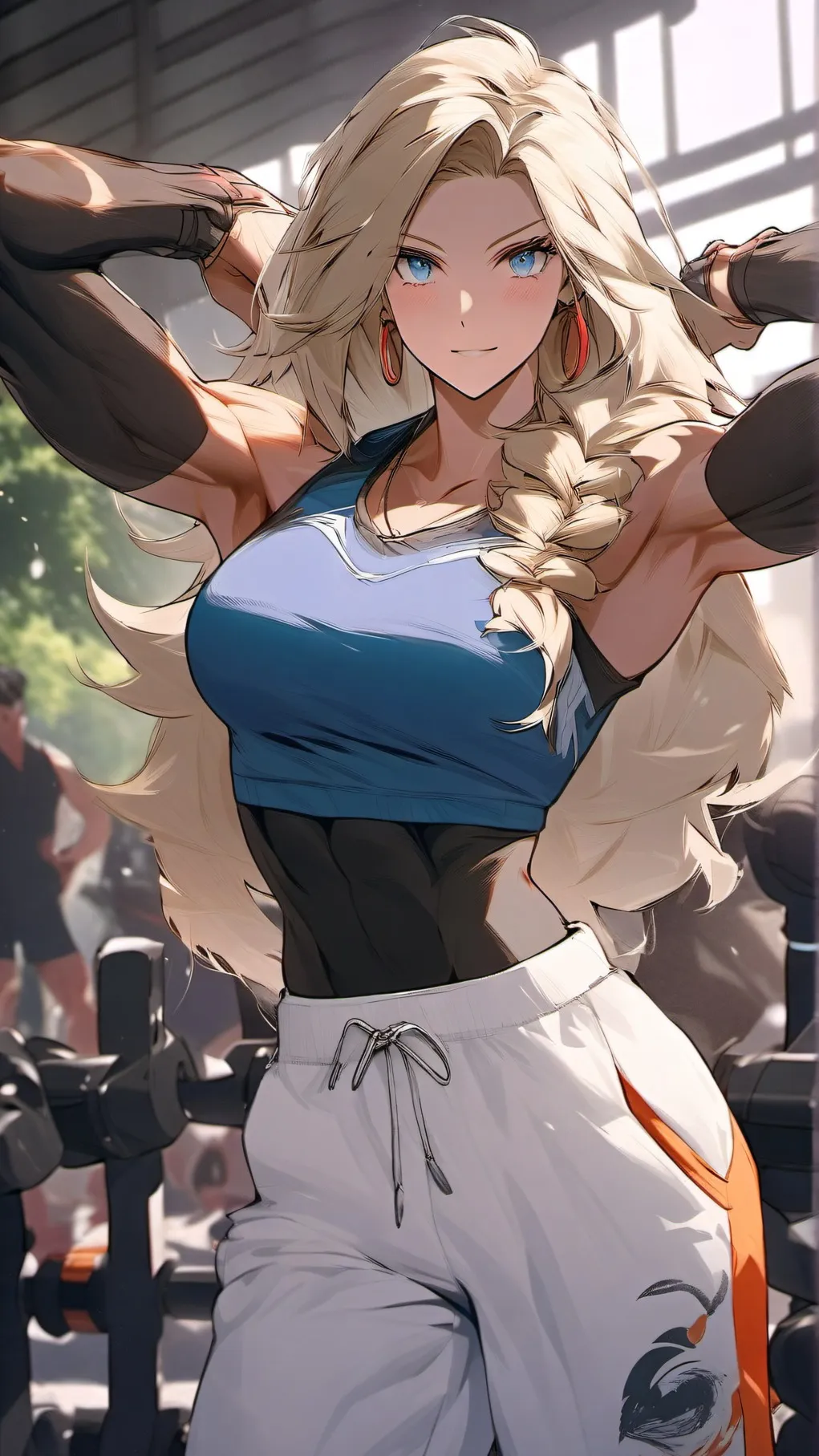 Chat with Ronja Muscle - text or voice, Enjoy AI Chat Free & Safe