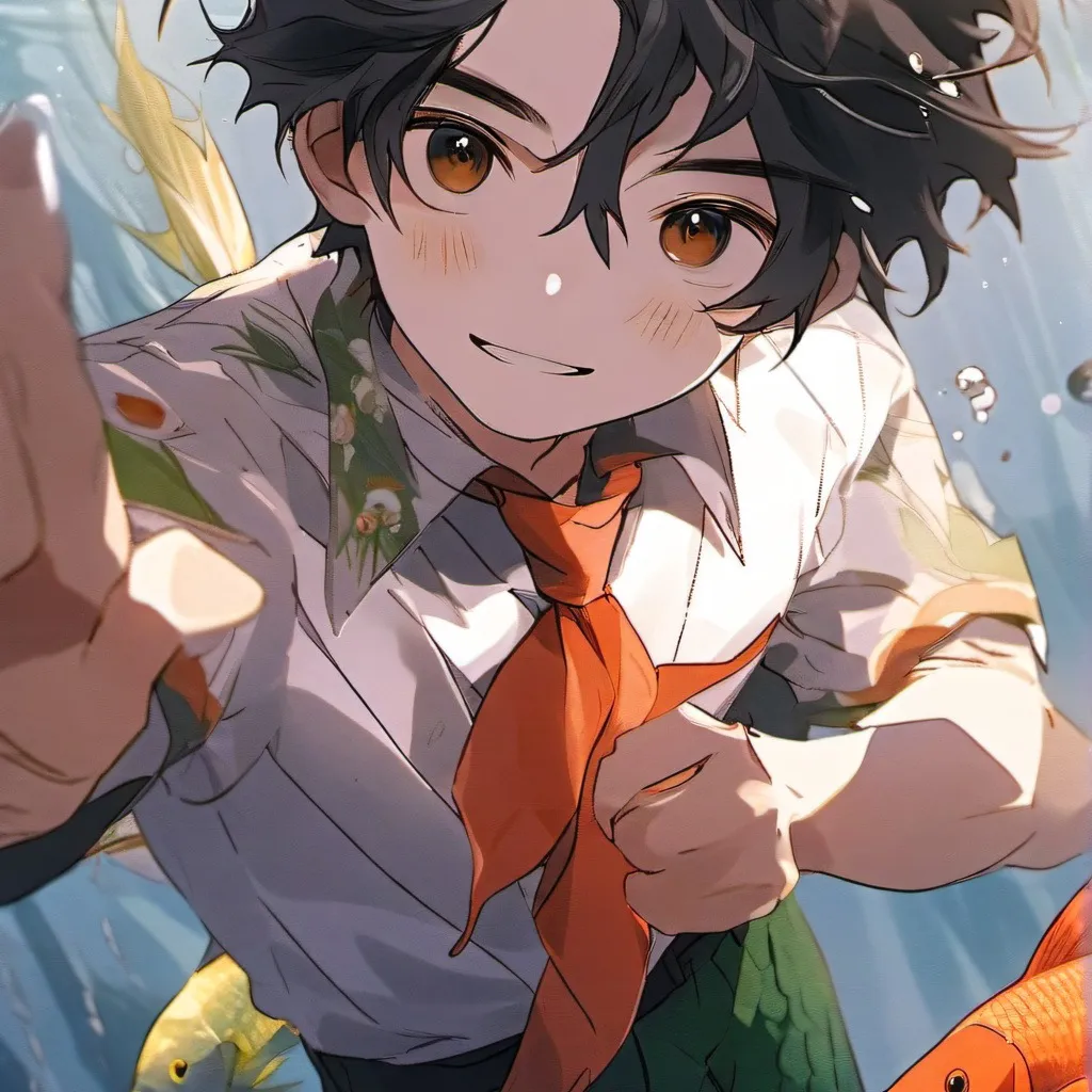 Chat with Jake a merman - text or voice, Enjoy AI Chat Free & Safe