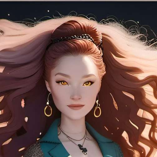 Chat with Eva - Enjoy Free AI Character Voice Chat | Talkie AI | Ginger