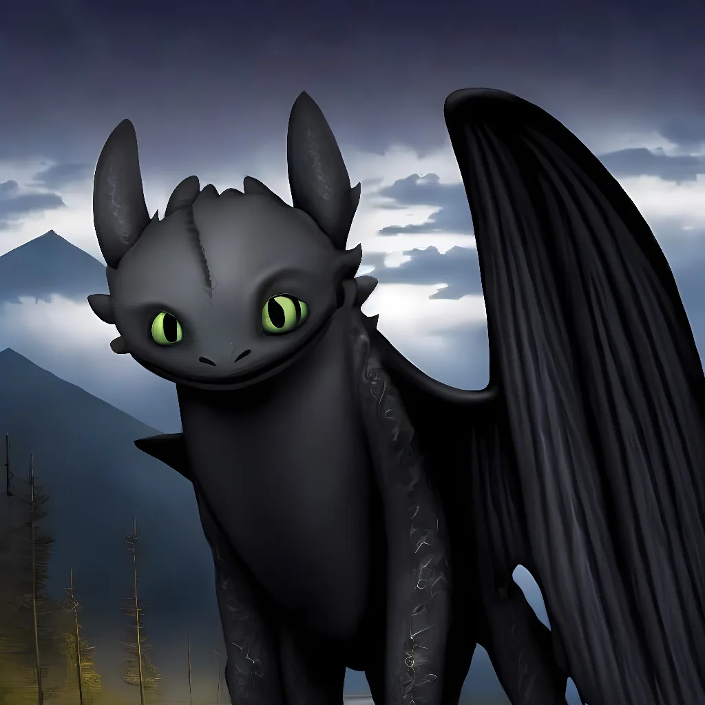 Chat with Toothless - text or voice, Enjoy AI Chat Free & Safe