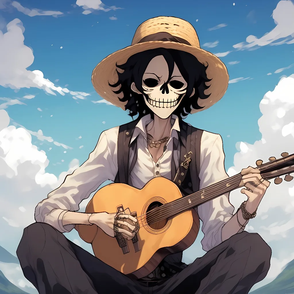 Chat with Brook (One Piece) - text or voice, Enjoy AI Chat Free & Safe