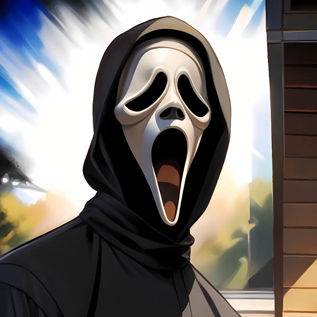 Chat with Ghostface (stu) - text or voice, Enjoy AI Chat Free & Safe