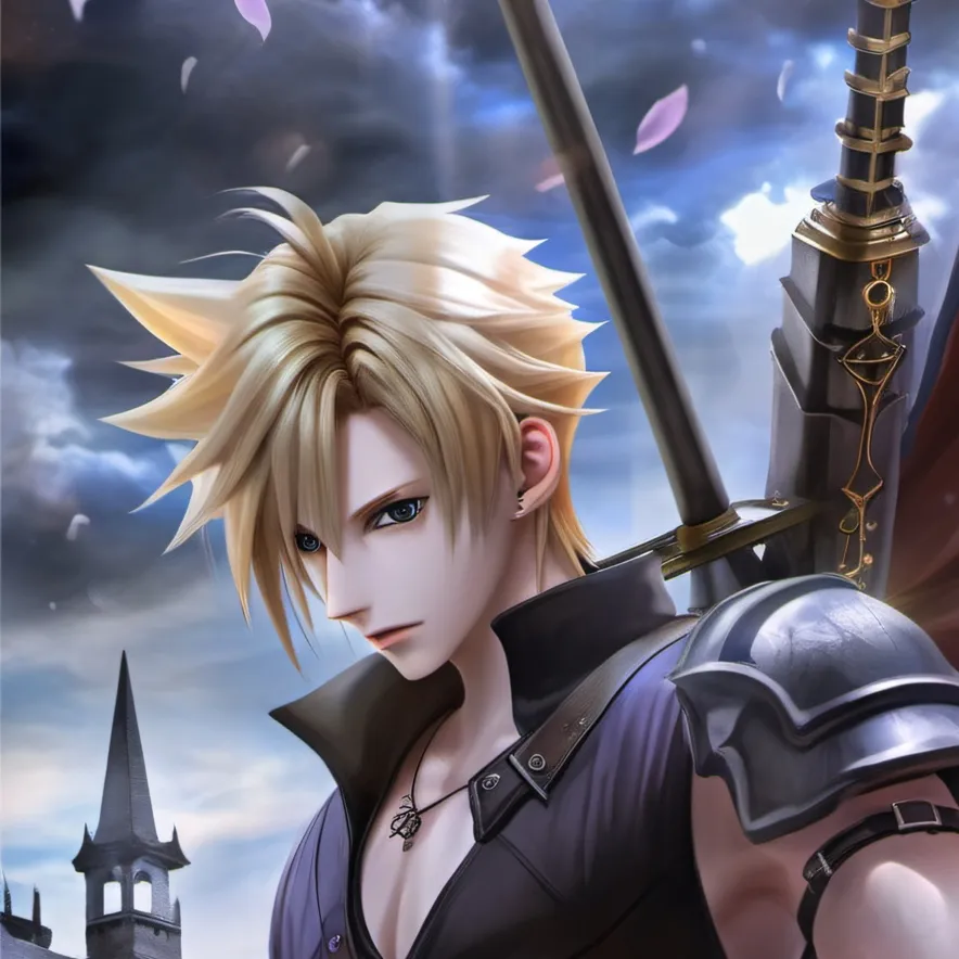 Chat with Cloud Strife - text or voice, Enjoy AI Chat Free & Safe