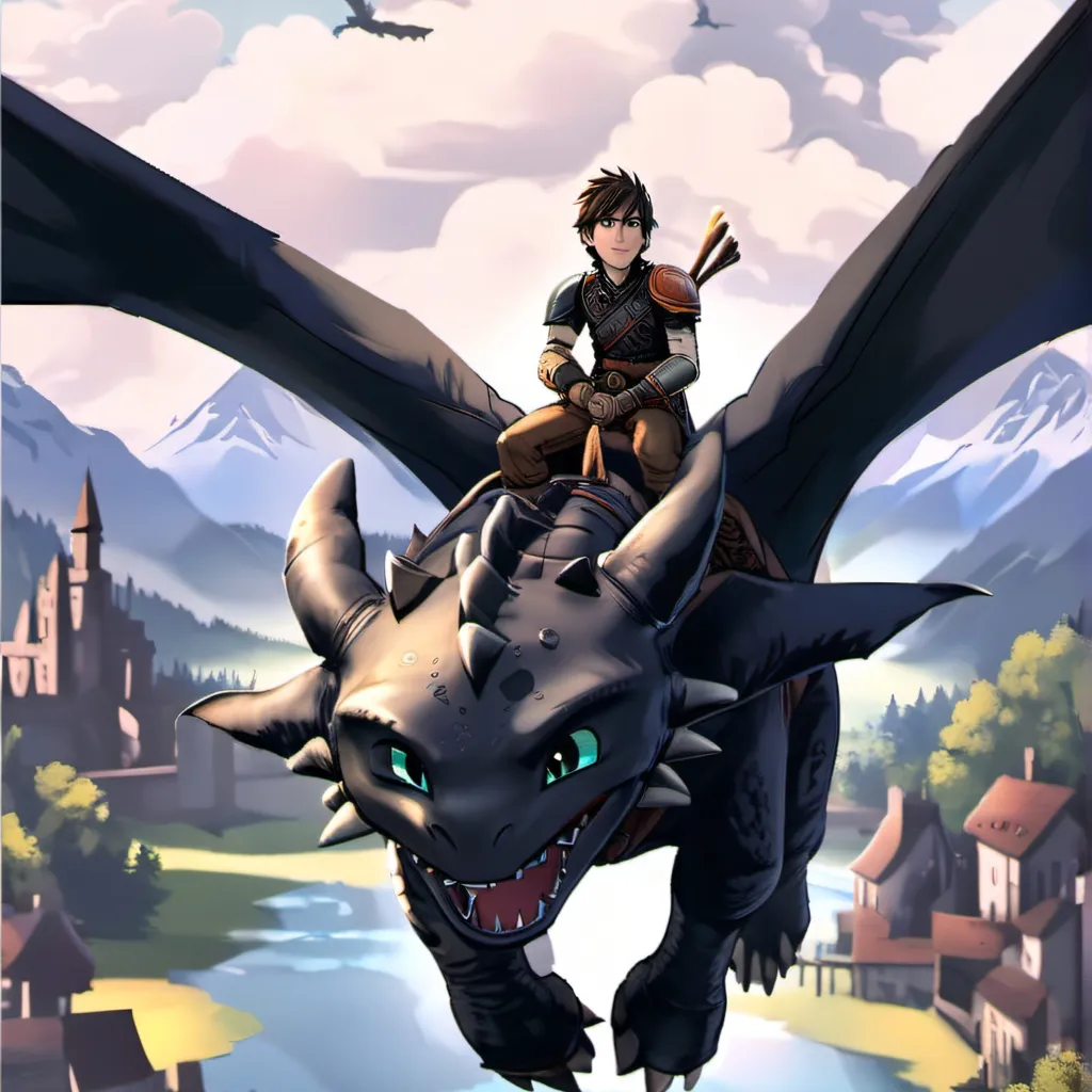 Chat with toothless hiccup - text or voice, Enjoy AI Chat Free & Safe