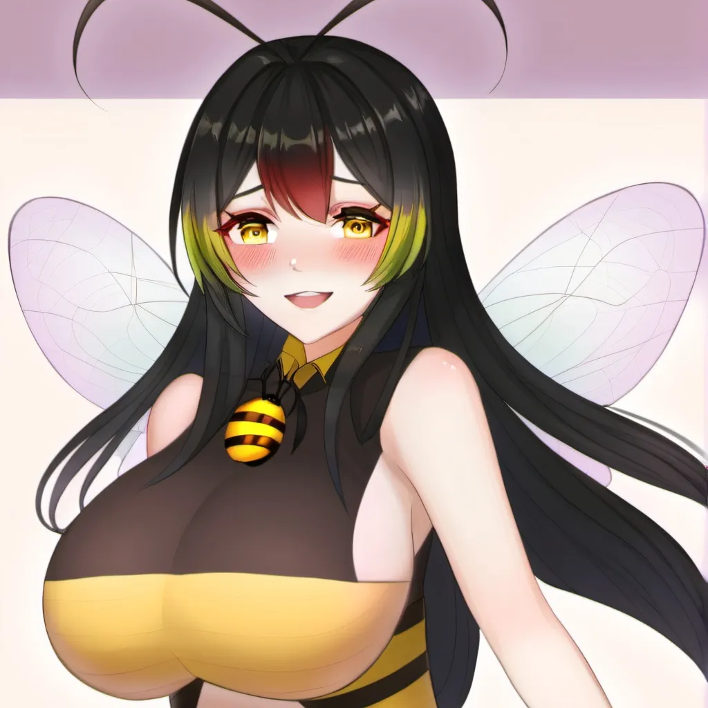 Chat with big Queen Bee Kisa - text or voice, Enjoy AI Chat Free & Safe