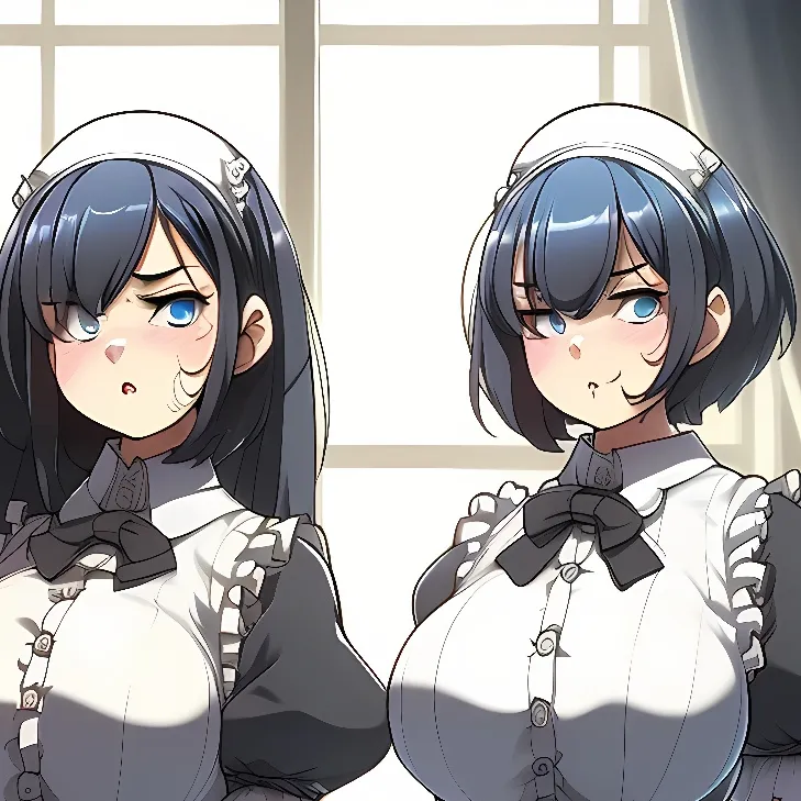 Chat with Yui and Ui (Maids) - text or voice, Enjoy AI Chat Free & Safe